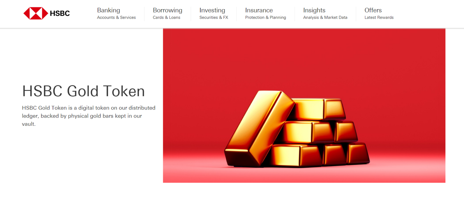 HSBC Pioneers Tokenized Gold for Retail Investors in Hong Kong – The ...